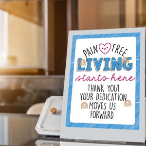 Physical Therapy Day Signs Bundle Printable, Physical Therapists Gifts ...