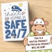 Security Officers Appreciation Gift Printable, Police Officers Week ...