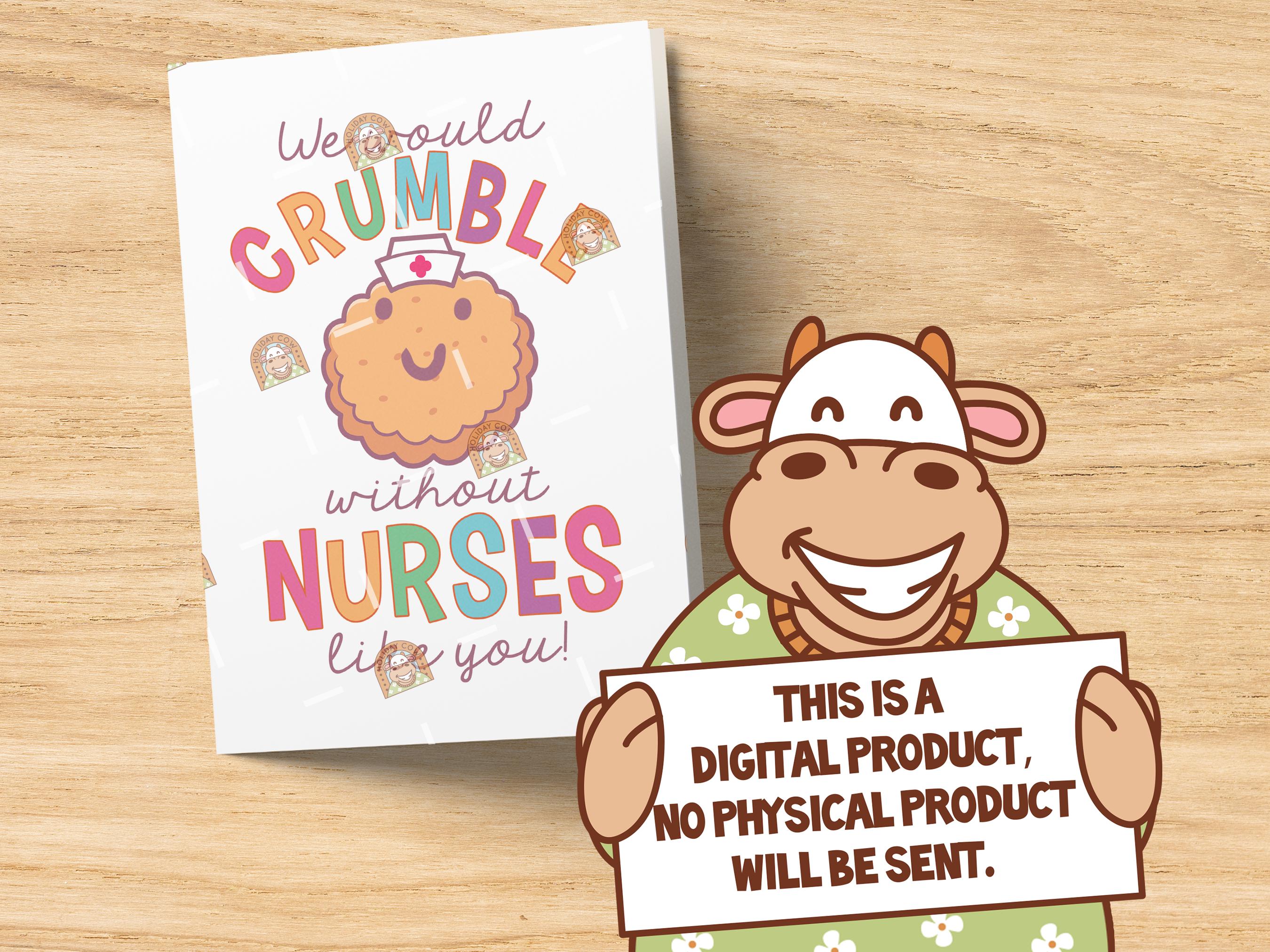 Nurse Gift, Printable Nurse Appreciation Gift for Nurses, School Nurse ...