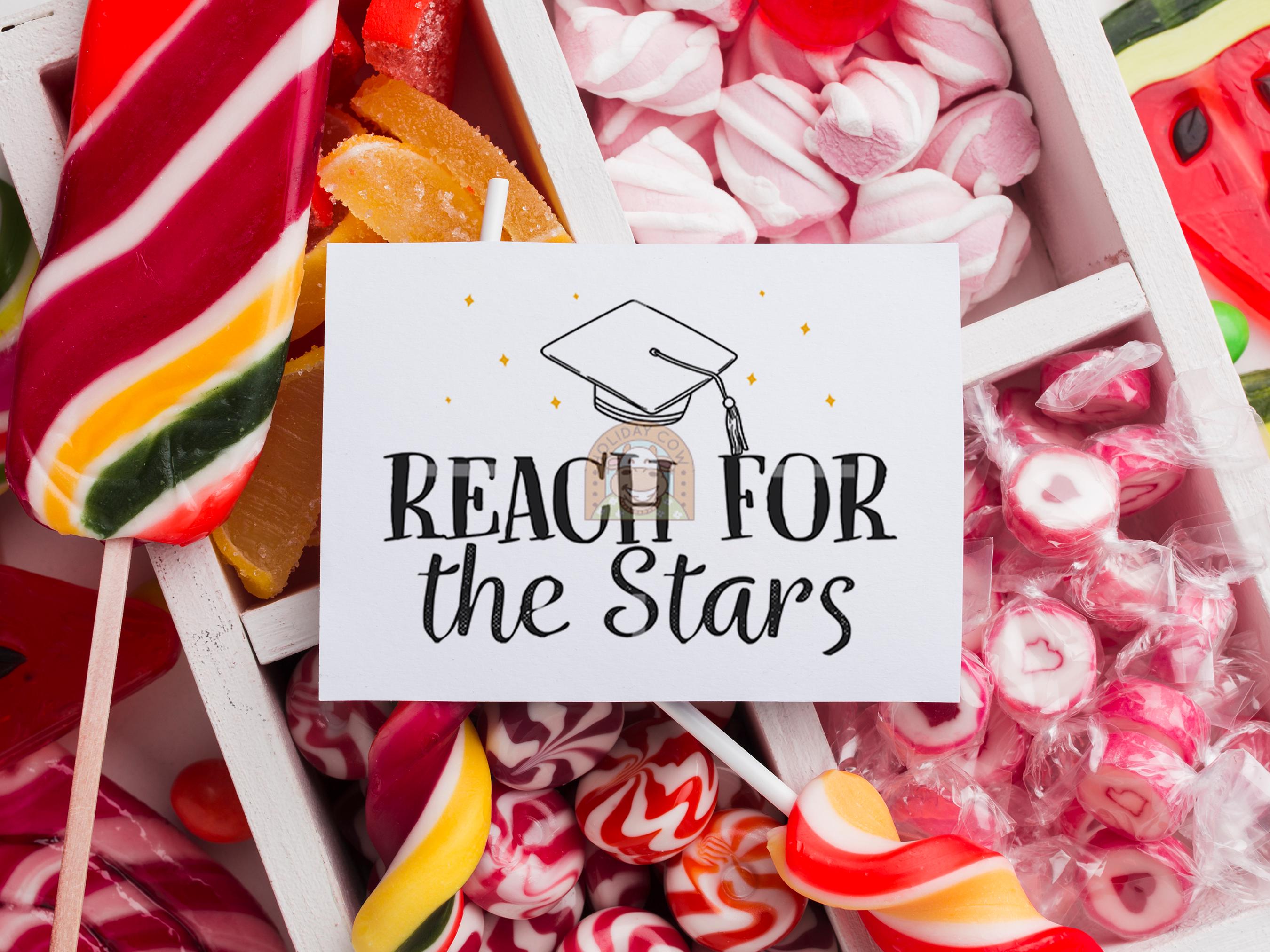 Graduation Candy Bar Signs, Printable Grad Party Favors Candy Buffet ...
