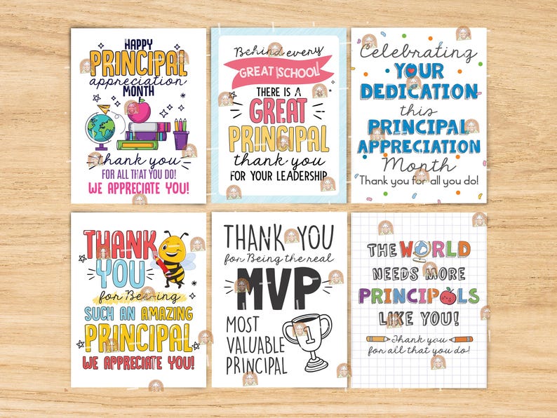 Principal Appreciation Month Sign Printable, National Principals' Month ...