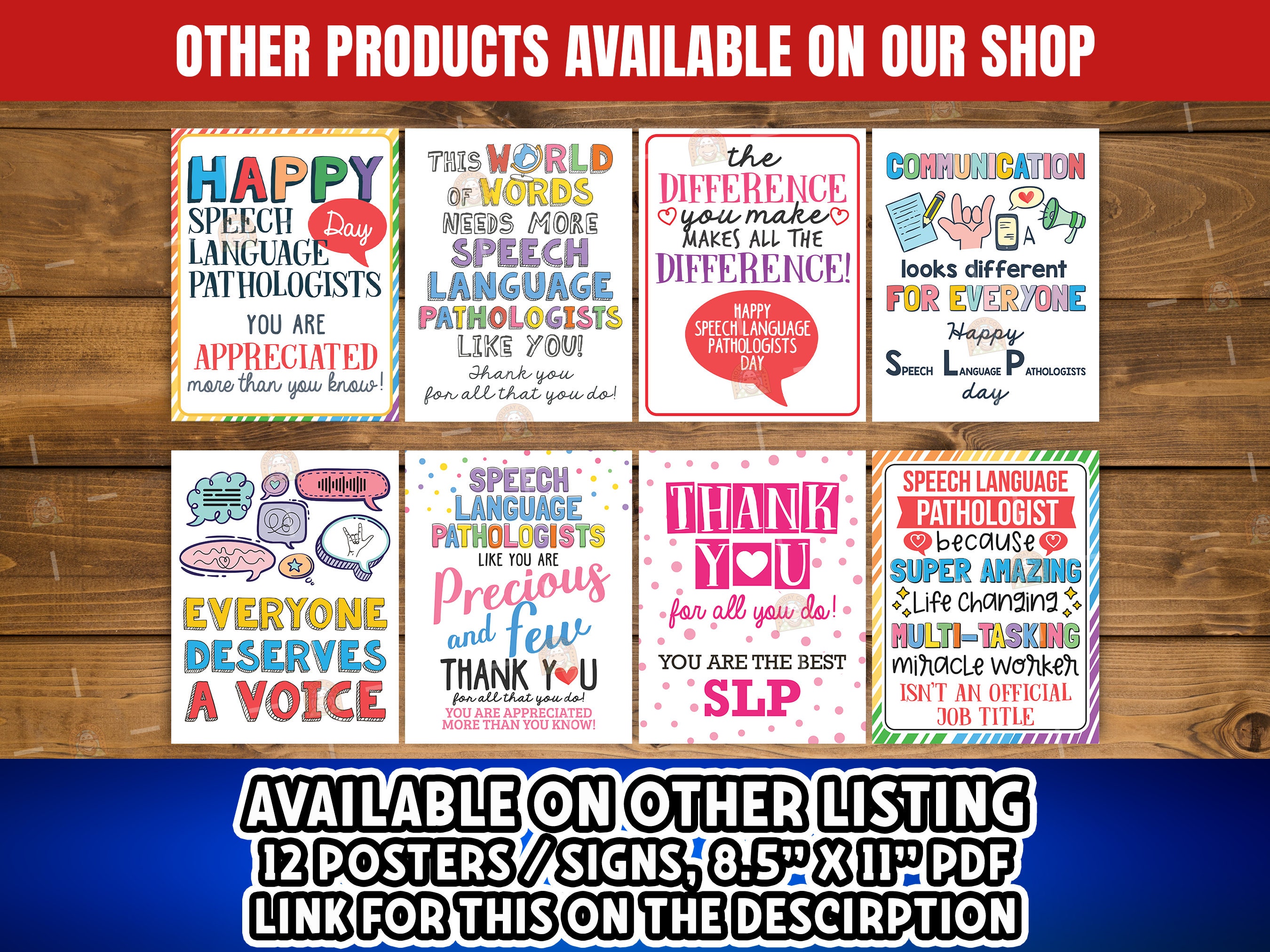 Speech Pathologist Card Printable, Speech Language Pathologist Gift ...