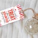 Valentine Volunteer Gift Tag Printable, Thank You Volunteer Valentine ...