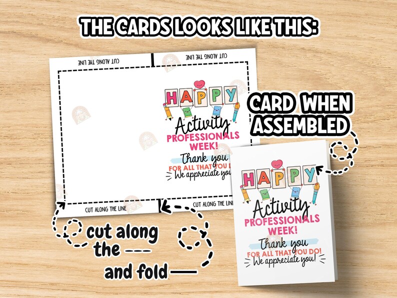 Activity Professionals Week Card, Activity Professionals Gifts ...