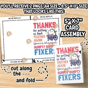 National Rehabilitation Week Gift Printable, Thank You Rehabilitation ...