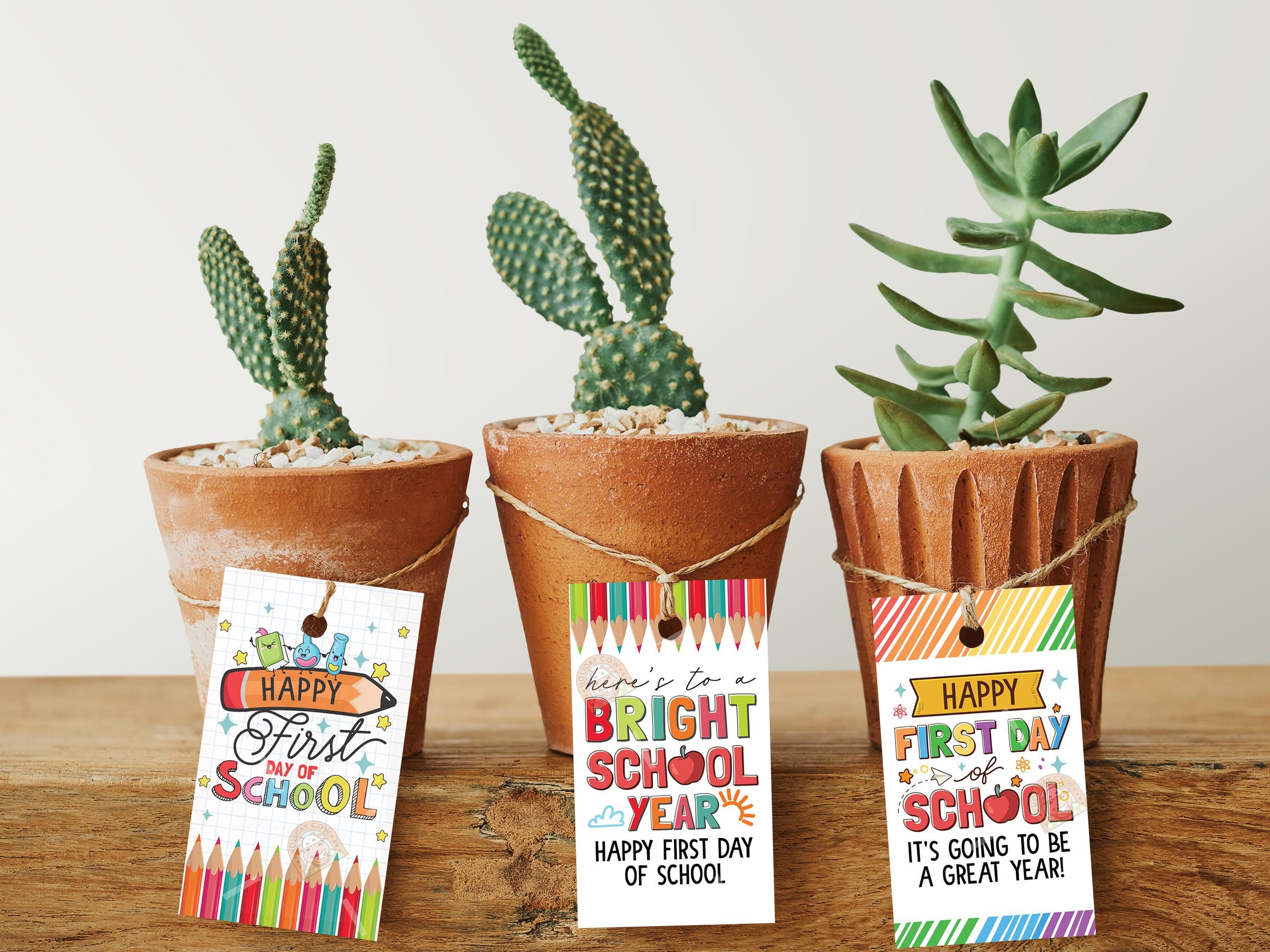 Back to School Tags Printable, First Day of School Tag, 1st Day School ...