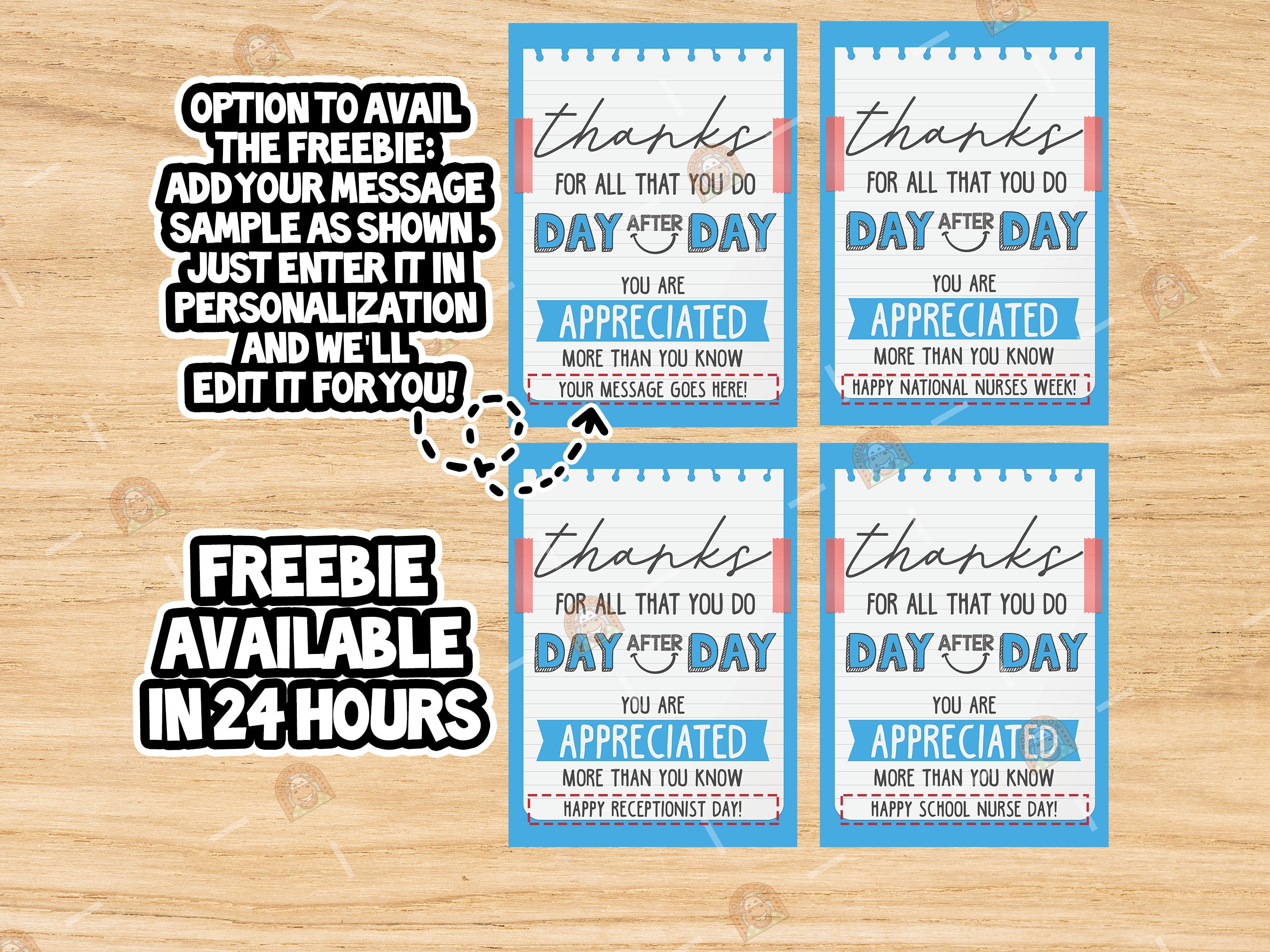 Nurses Week Card, Printable School Nurse Appreciation Gift, Nurse Thank ...