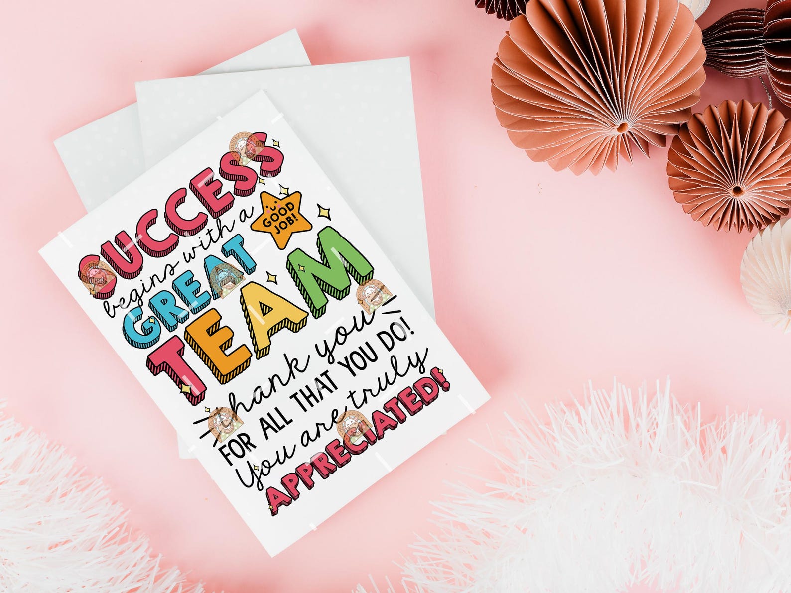Team Appreciation Gift Printable, Team Members Thank You Sign, Team ...