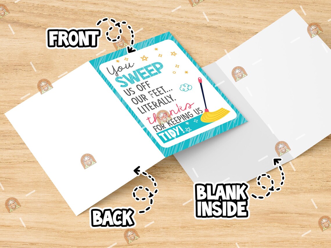 Custodian Appreciation Printable, Custodian Day Sign, Thank You ...