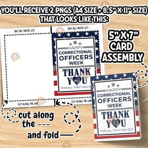 Correctional Officers Week Gift Printable, Correctional Officer Week ...