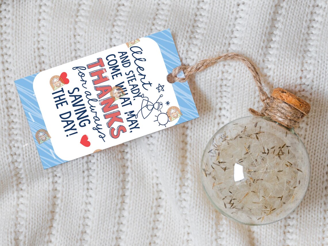 Police Officers Week Gift Tag, School Security Officers Gift Tag ...
