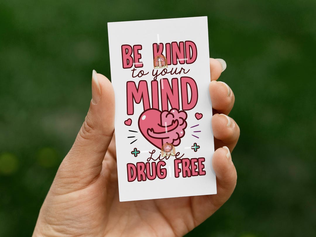 Red Ribbon Week Tags Printable, Red Ribbon Week Cookie Tag, Red Ribbon ...