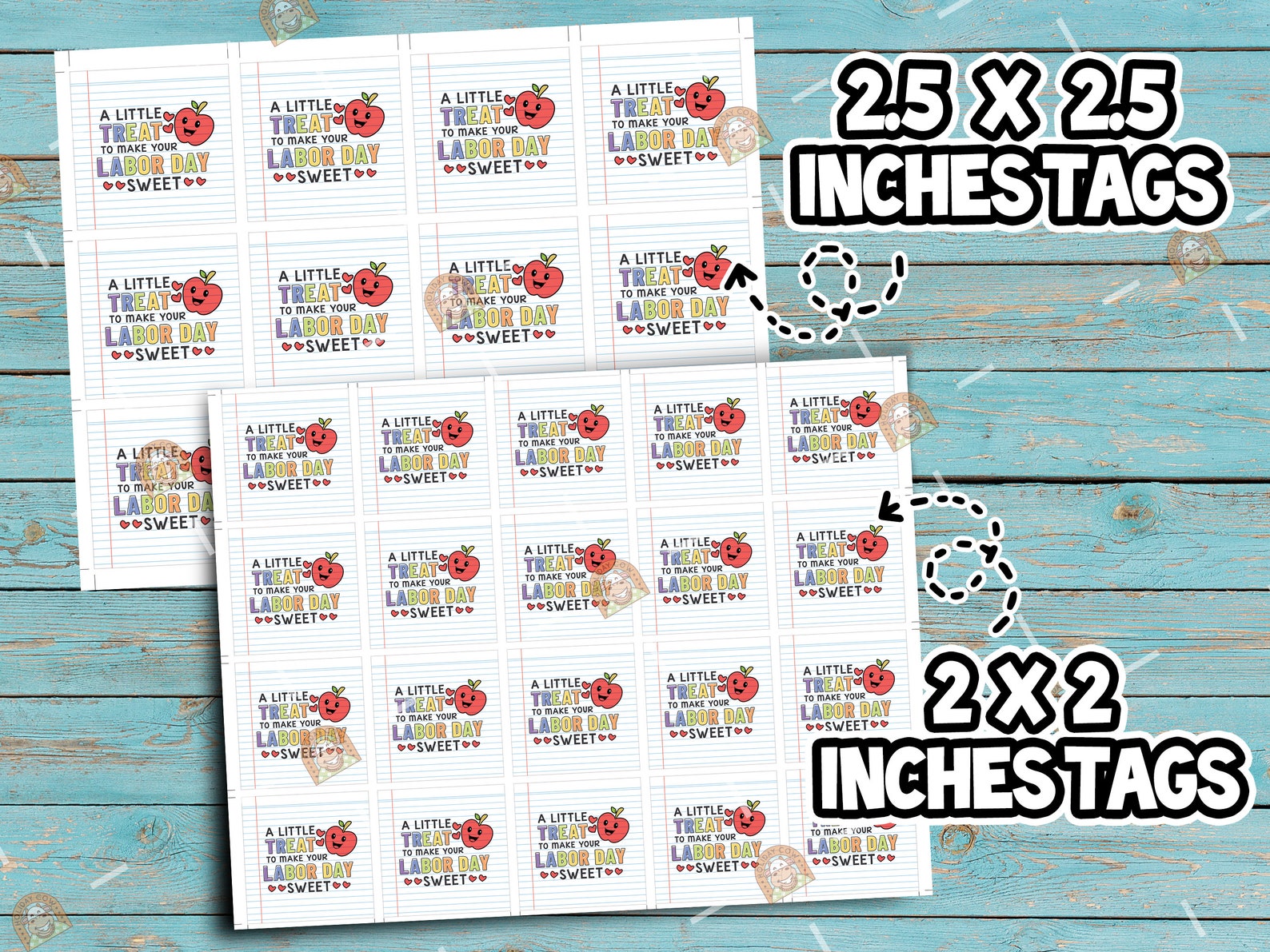 Labor Day Tag, Happy Labor Day Printable Tags, Labor Day Gift Tags ...