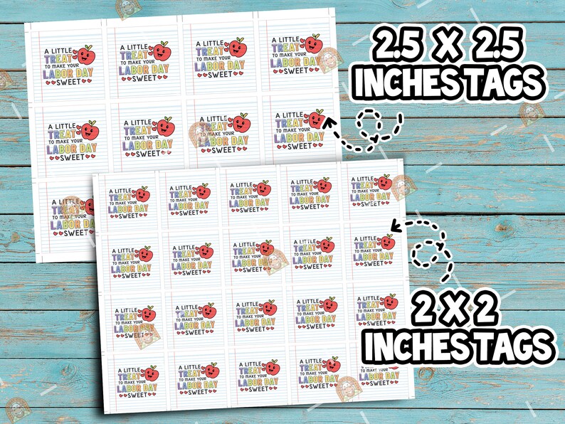 Labor Day Tag, Happy Labor Day Printable Tags, Labor Day Gift Tags ...