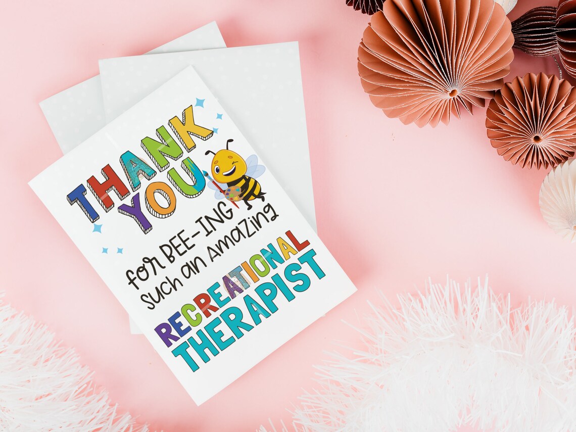 Recreational Therapists Card Printable, Humorous Recreational Therapist ...