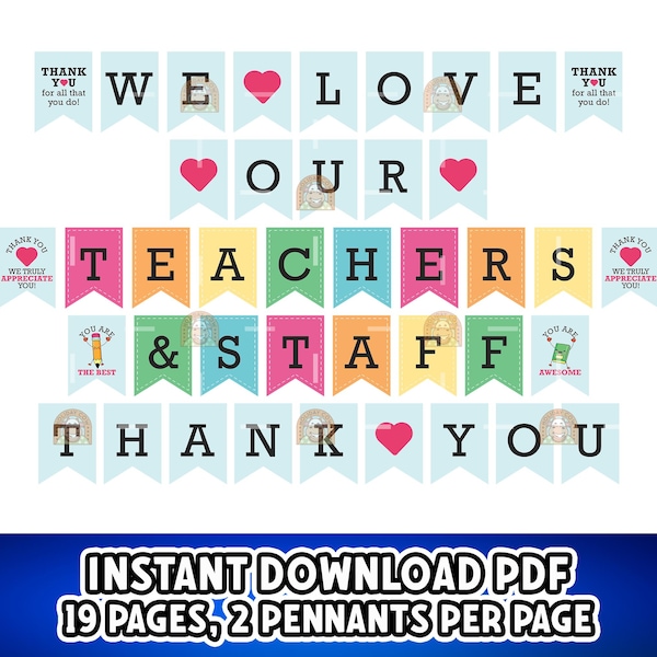 Teacher Banner - Etsy