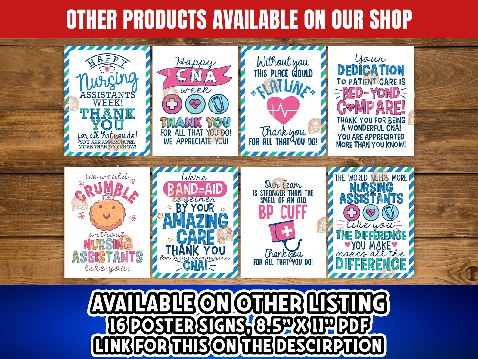 CNA Week Gift, Printable CNA Card, Certified Nursing Assistant Week ...