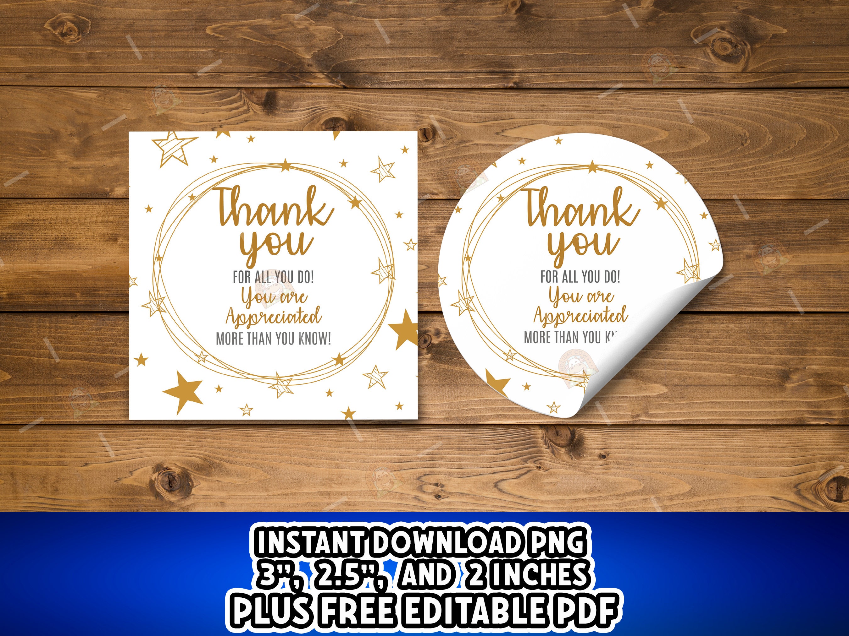 Employee Appreciation Tags Printable, Employee Appreciation Day Tags ...