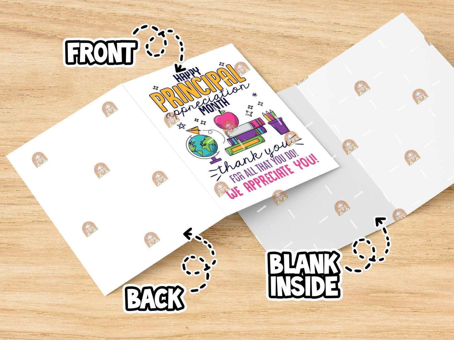 Principal Appreciation Month Card Printable, National Principals' Month ...