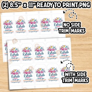 Rehab Week Tag, National Rehabilitation Week Tag, Printable Rehab Tag ...