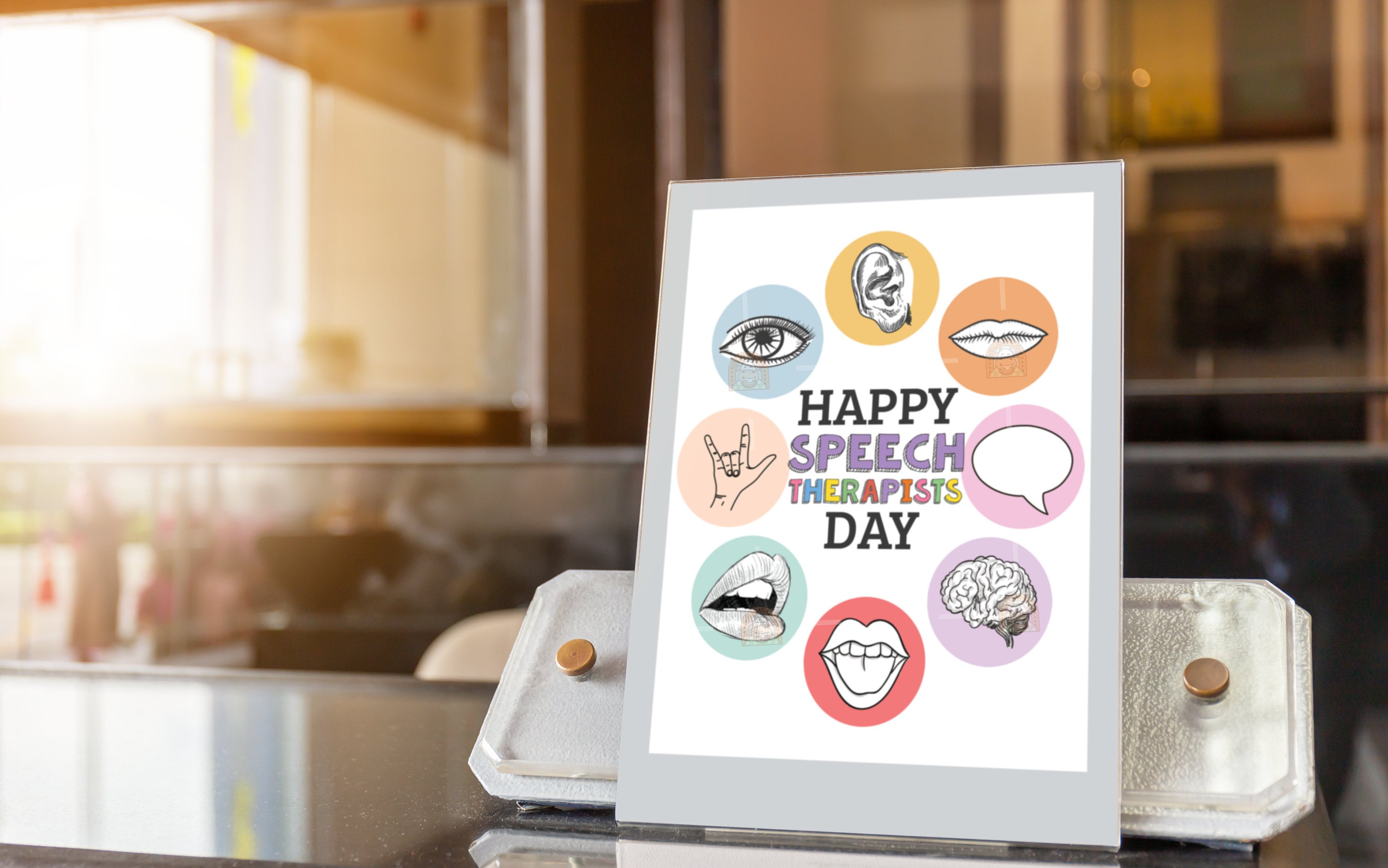 Speech Therapist Signs Bundle Printable, Therapist Day Poster ...