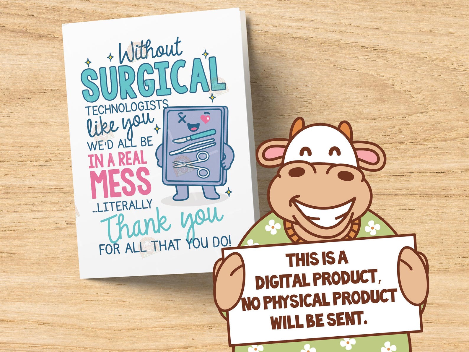 Surgical Tech Gift, Funny Surgical Tech Week, Printable Surg Tech Week ...