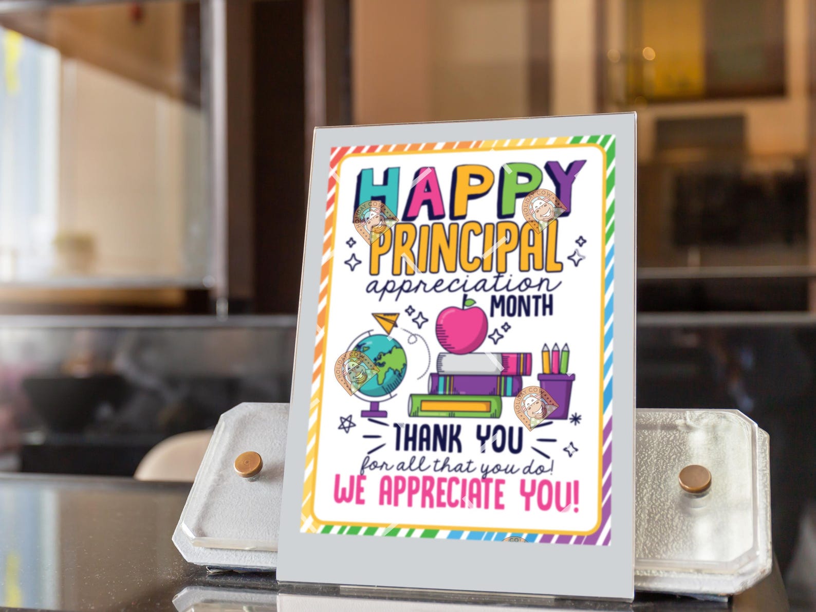 Principal Appreciation Month Card Printable, National Principals' Month ...