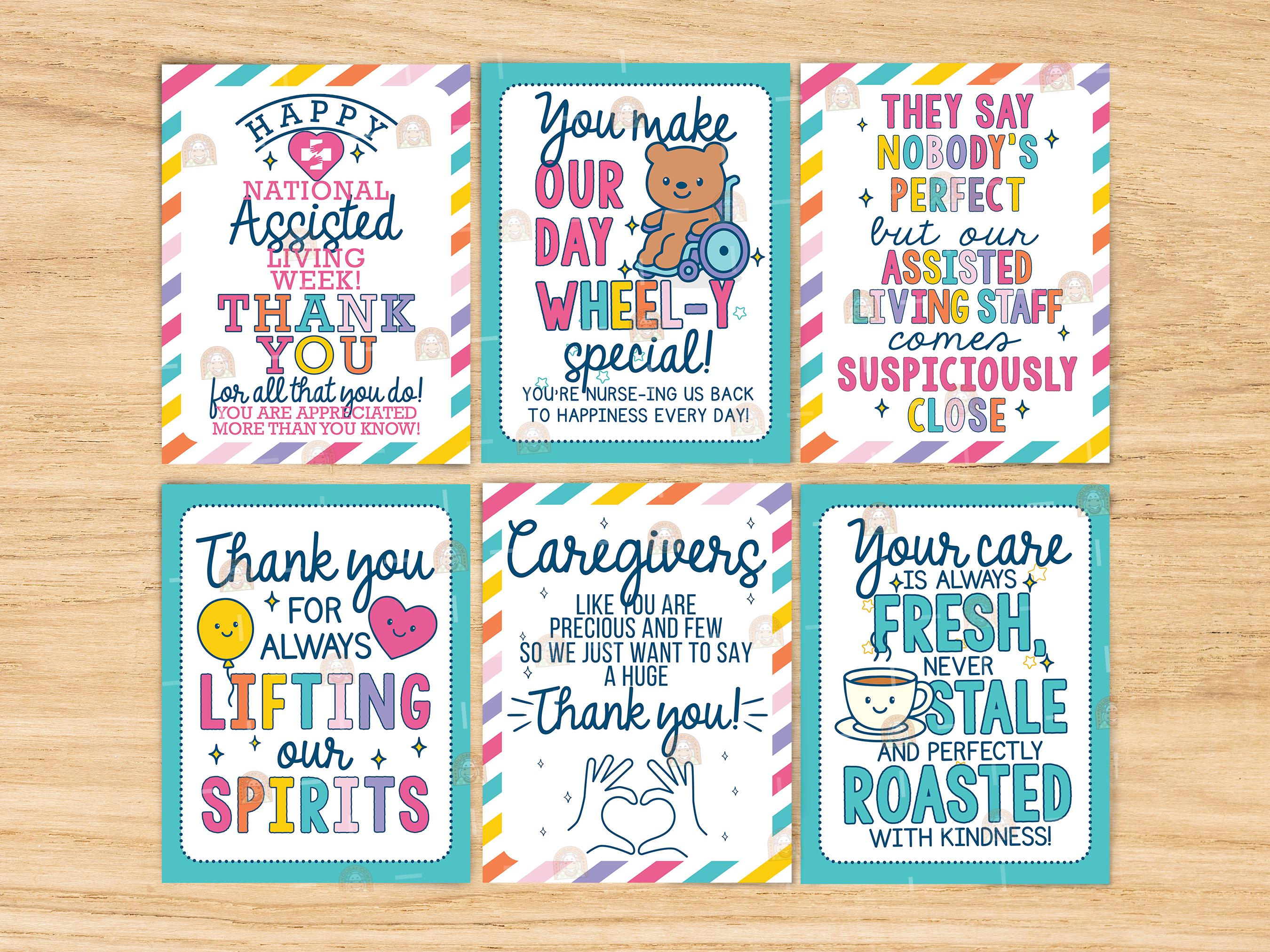 Assisted Living Week Signs Printable, National Assisted Living Week ...