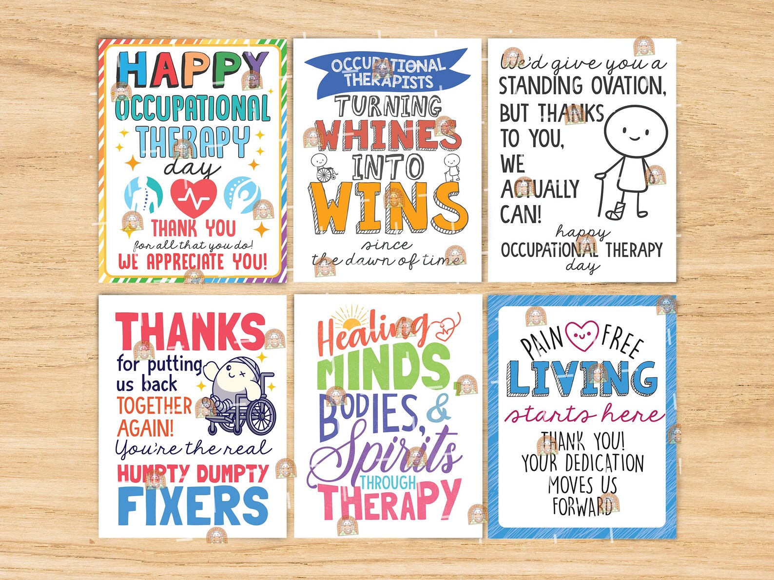 Occupational Therapy Day Signs Printable, Occupational Therapists Gift ...