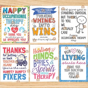 Occupational Therapy Day Signs Printable, Occupational Therapists Gift ...