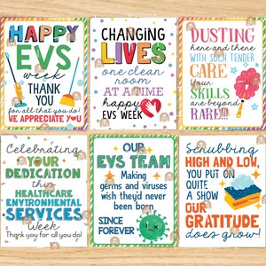 EVS Week Sign Printable, National Healthcare Environmental Services ...