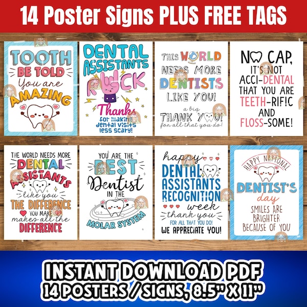 Dental Poster - Etsy