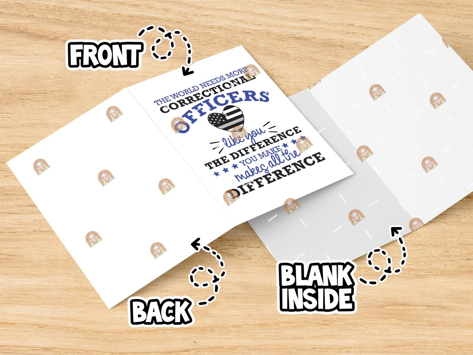 Correctional Officer Gift, Printable Correctional Officer Week Card ...