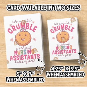 Nursing Assistant Gift, Printable CNA Week Gift, Thank You Nursing ...