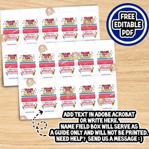 Activity Professionals Gift Tag, Printable Activity Professionals Week ...