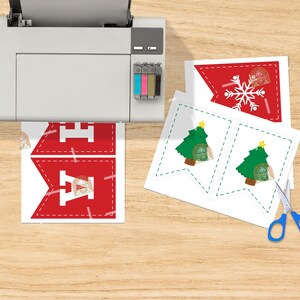 Happy Holidays Banner Printable, Happy Holidays Bunting for Christmas ...