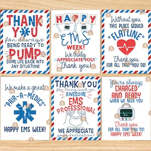 EMS Week Signs Printable, EMS Week Decor, EMS Appreciation Poster ...