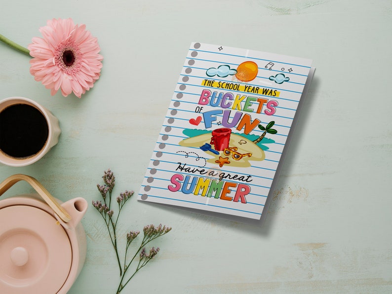 End of School Year Card for Students Printable, End of Year Card for ...