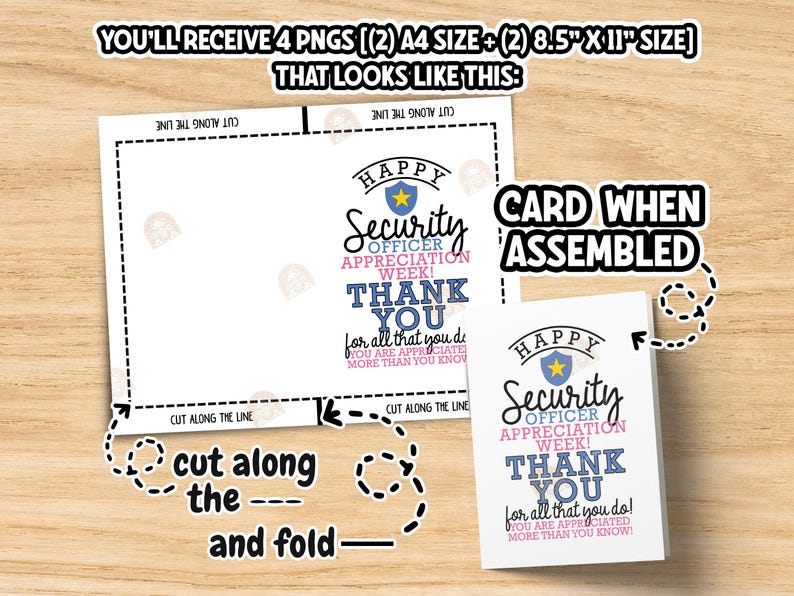 Security Officers Week Sign Printable, Security Officers Appreciation ...