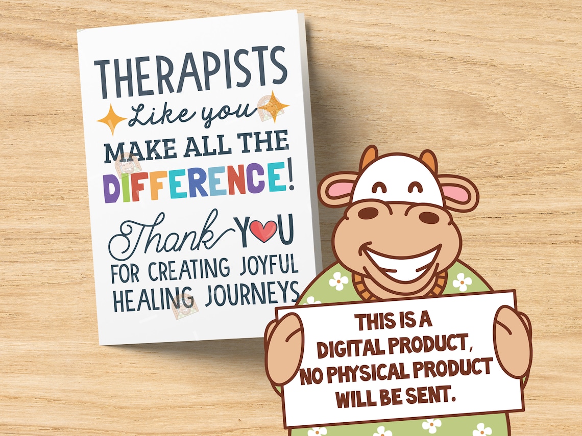 Printable Recreational Therapists Card, National Therapeutic Recreation ...