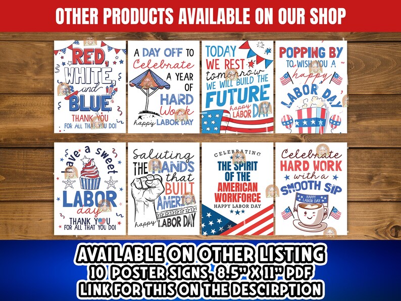 Labor Day Tag, Happy Labor Day Printable Tags, Labor Day Gift Tags ...