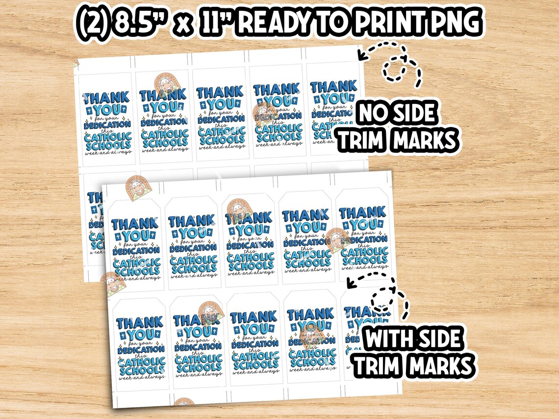 Printable Catholic Schools Week Tags, Catholic Schools Week Gift Tag ...