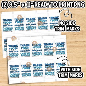 Printable Catholic Schools Week Tags, Catholic Schools Week Gift Tag ...