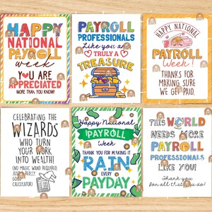 National Payroll Week Signs Printable, Payroll Week Decor, Payroll ...