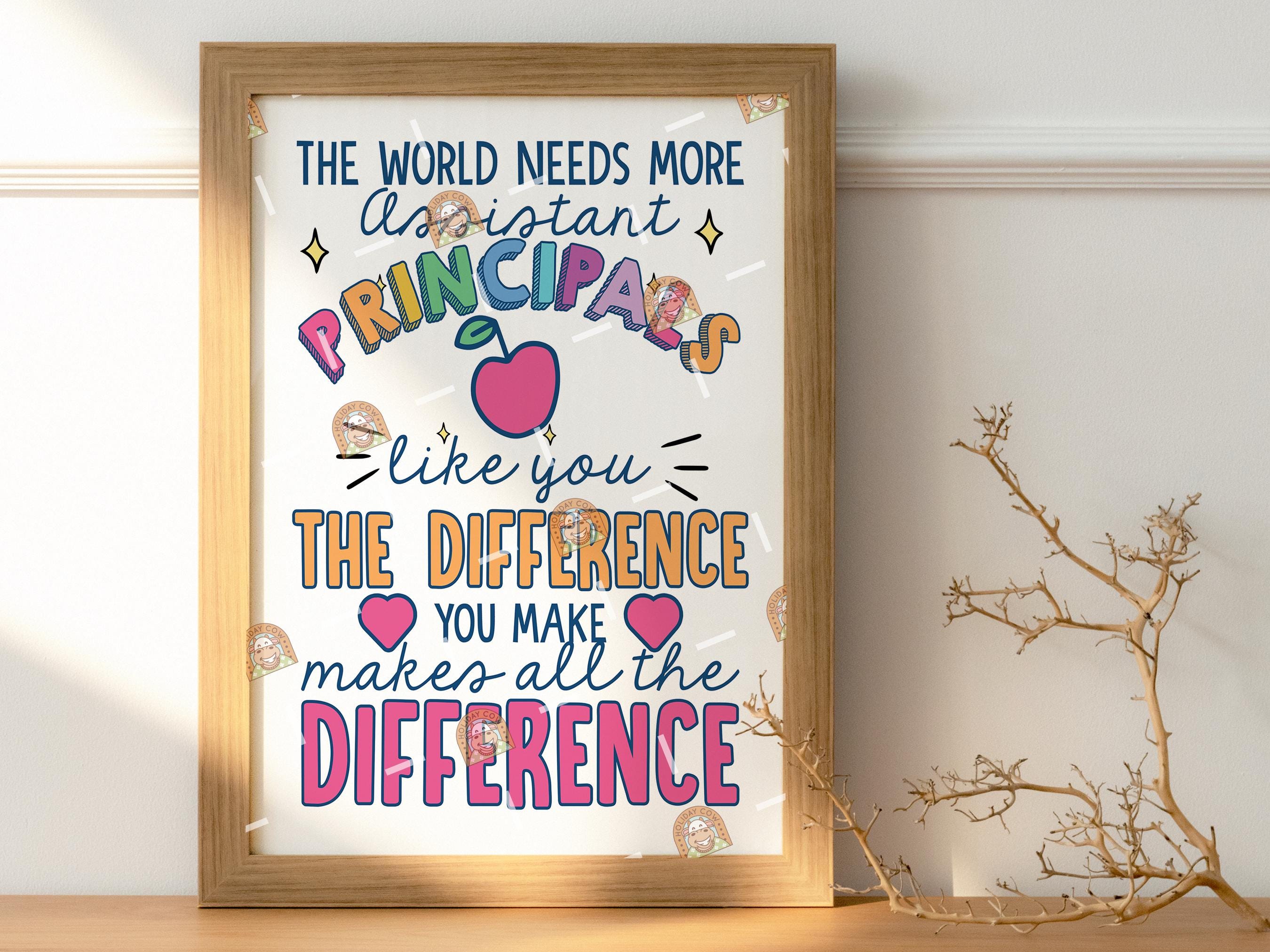 Printable Assistant Principals Week Gift, Assistant Principal ...