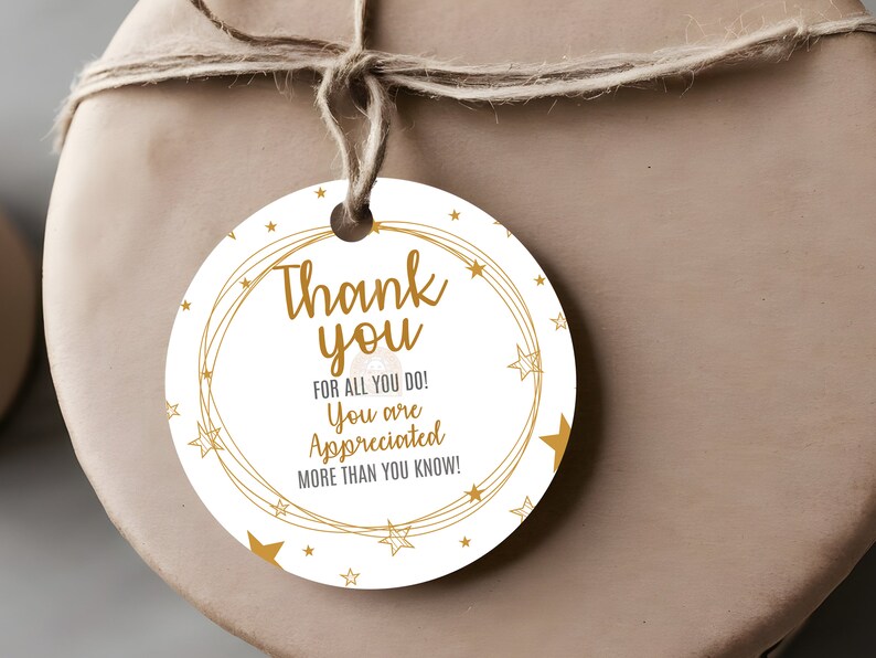 Employee Appreciation Tags Printable, Employee Appreciation Day Tags ...