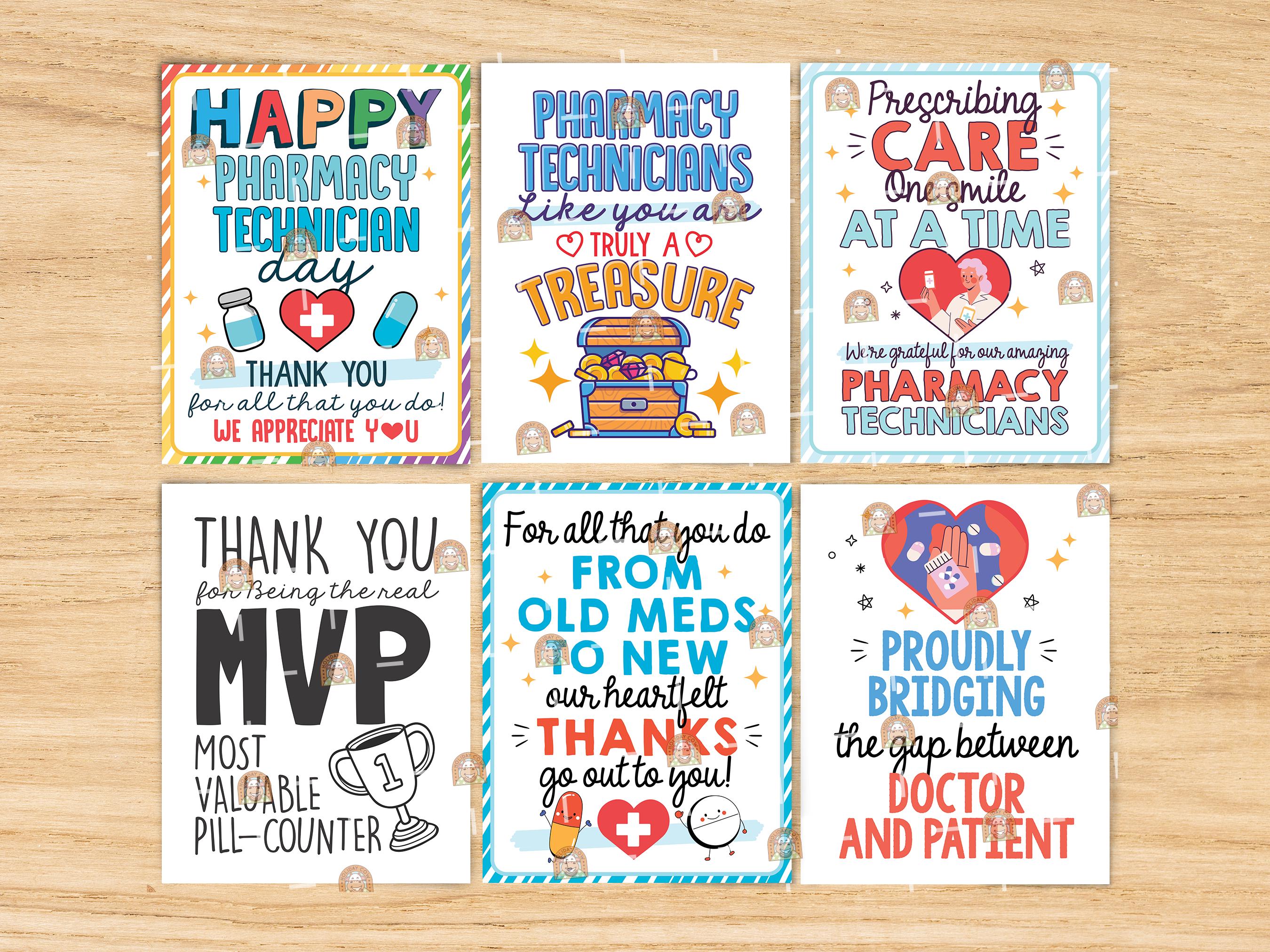 Pharmacy Tech Day Signs Printable, Pharmacy Technician Day Gift ...