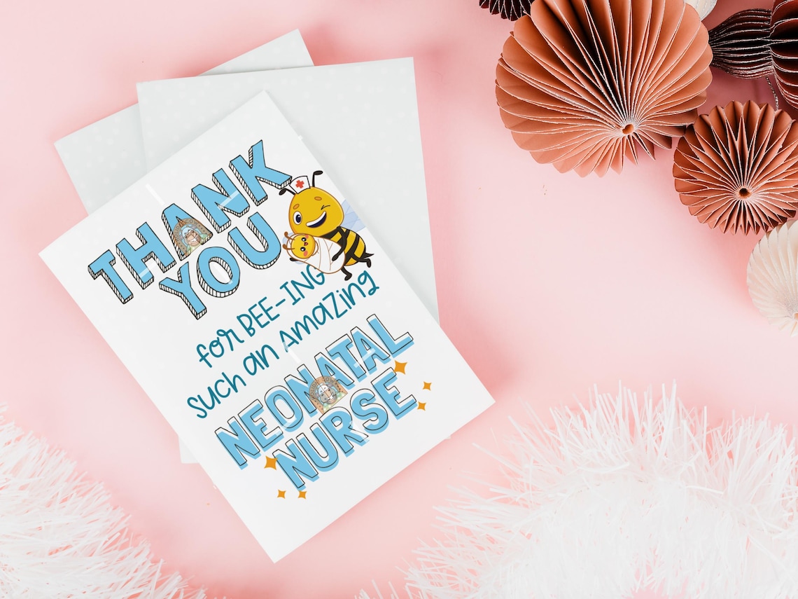 Neonatal Nurses Week Card Printable, Neonatal Nurses Appreciation Gift ...