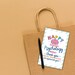 School Psychology Week Tag Printable, School Psych Gift Tag, School ...