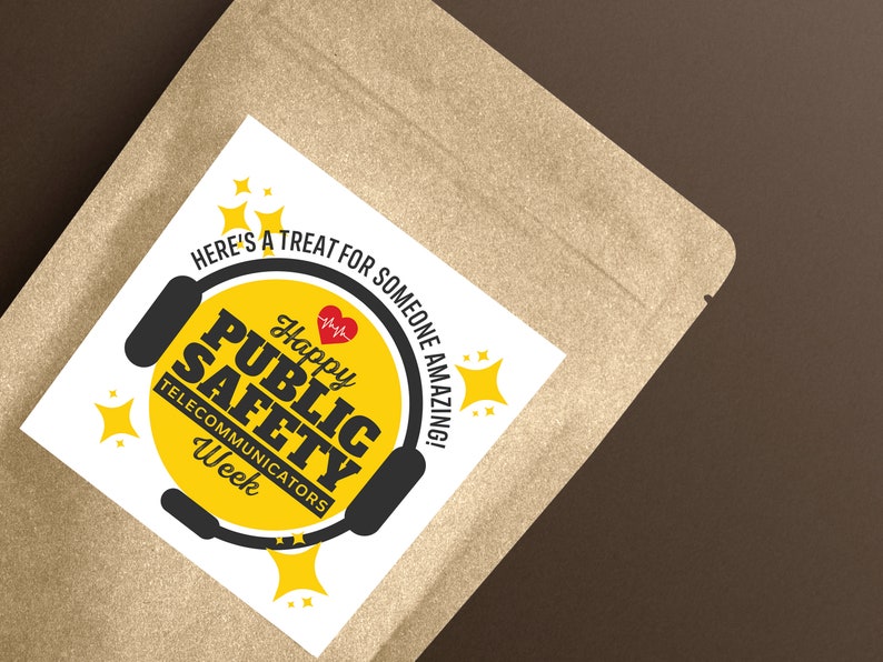 Public Safety Telecommunicators Week Printable Tags, 911 Dispatchers ...